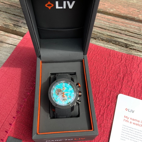 LIV Watches | Accessories | Liv Watch Gx Swiss Chronograph Rare Color ...